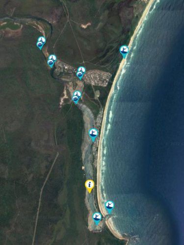 Wooli Wooli River - Australia, New South Wales, North Coast - Fishing Spots